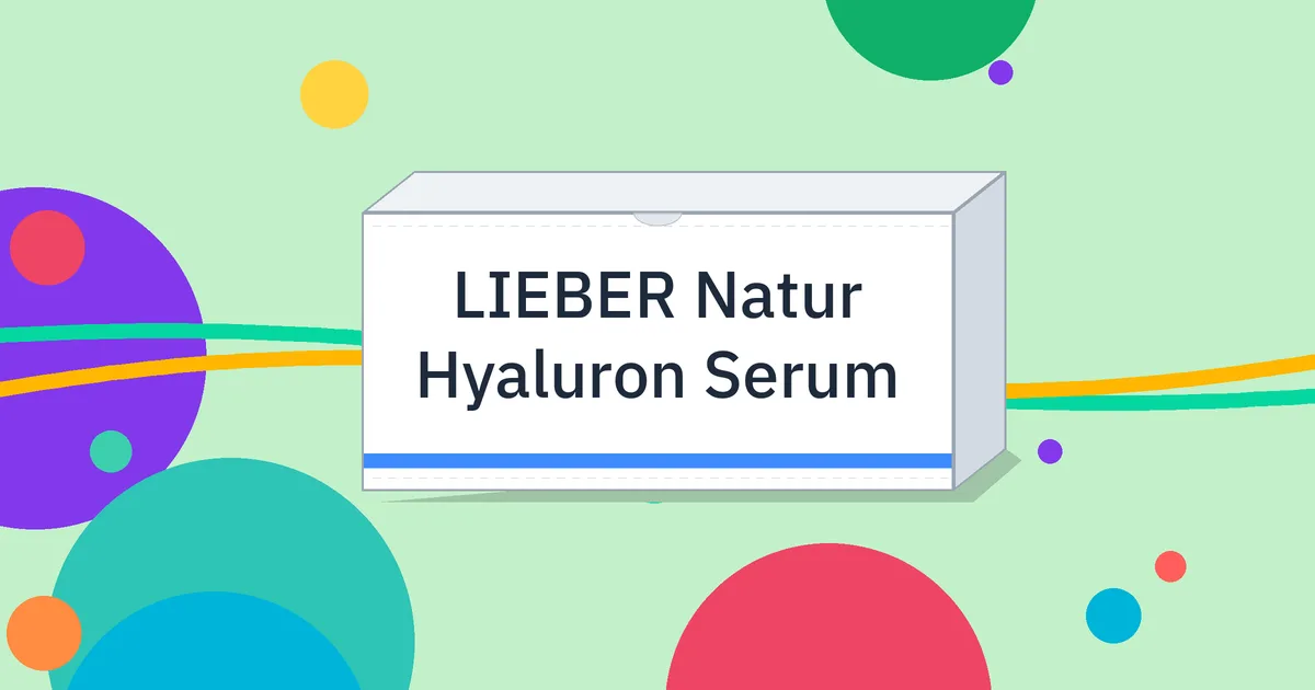 Symbolbild: Packung mit der Aufschrift LIEBER Natur Hyaluron Serum (PZN 18070515) – Verfügbarkeit und Bezug in Apotheken in Frankfurt am Main