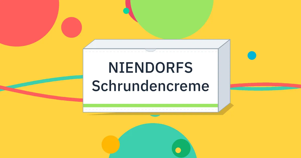Symbolbild: Packung mit der Aufschrift NIENDORFS Schrundencreme (PZN 07686986) – Verfügbarkeit und Bezug in Apotheken in Frankfurt am Main