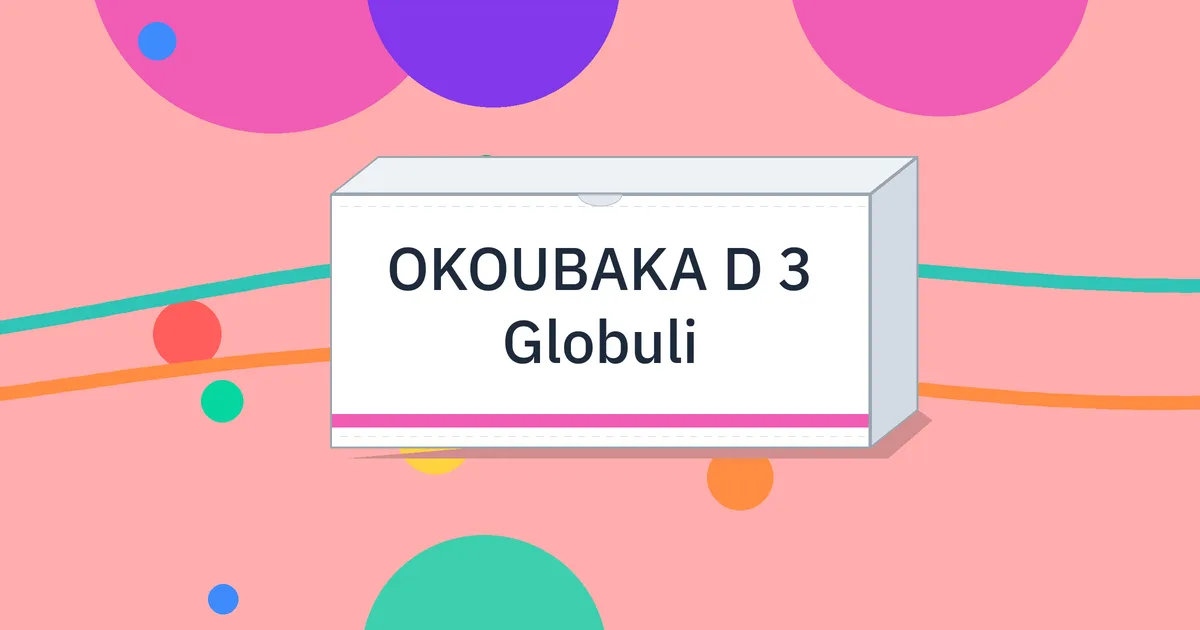 Symbolbild: Packung mit der Aufschrift OKOUBAKA D 3 Globuli (PZN 19417754) – Verfügbarkeit und Bezug in Apotheken in Frankfurt am Main