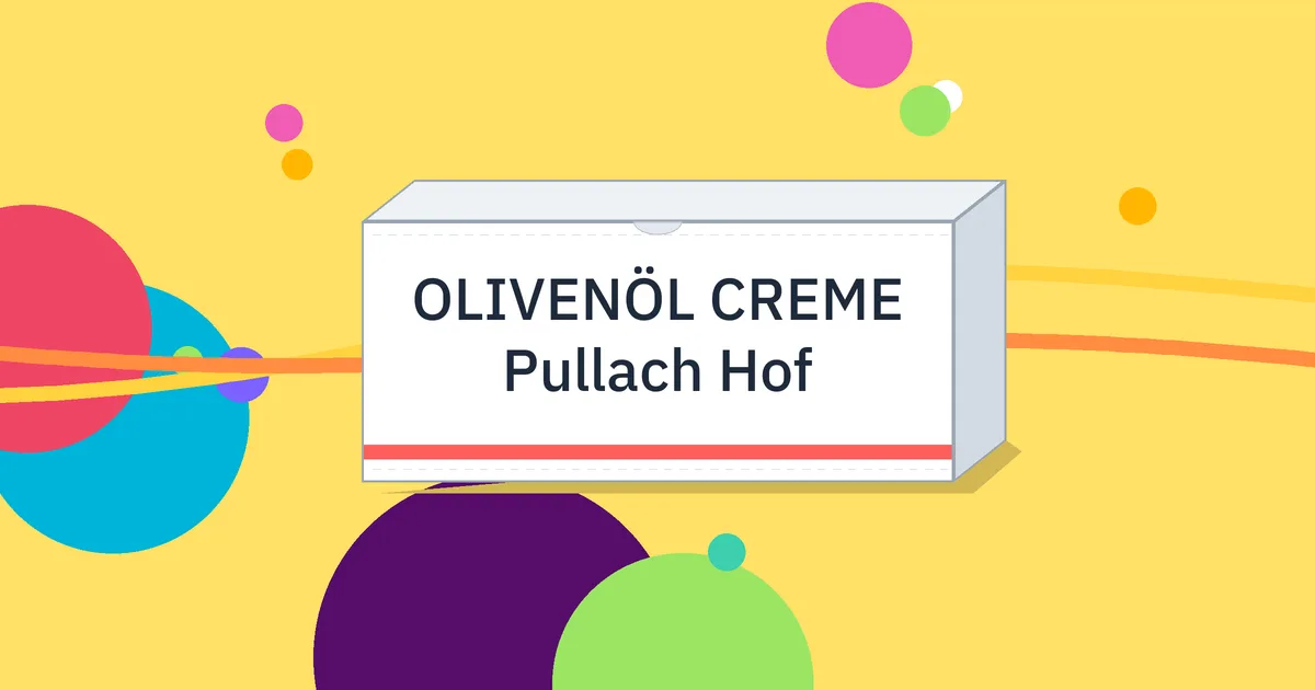 Symbolbild: Packung mit der Aufschrift OLIVENÖL CREME Pullach Hof (PZN 13514404) – Verfügbarkeit und Bezug in Apotheken in Frankfurt am Main