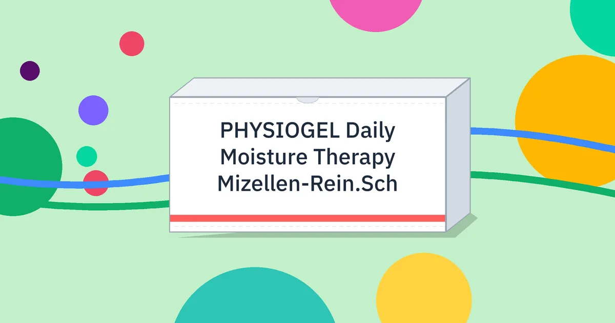 Symbolbild: Packung mit der Aufschrift PHYSIOGEL Daily Moisture Therapy Mizellen-Rein.Sch (PZN 20088623) – Verfügbarkeit und Bezug in Apotheken in Frankfurt am Main
