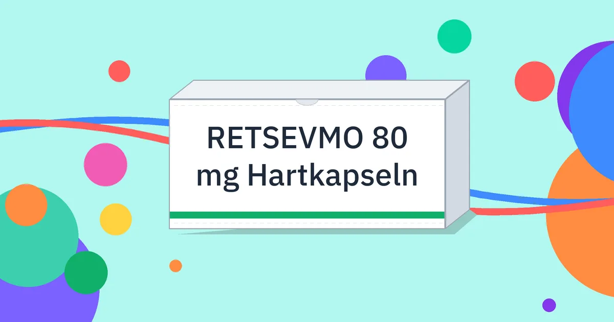 Symbolbild: Packung mit der Aufschrift RETSEVMO 80 mg Hartkapseln (PZN 17533580) – Verfügbarkeit und Bezug in Apotheken in Frankfurt am Main