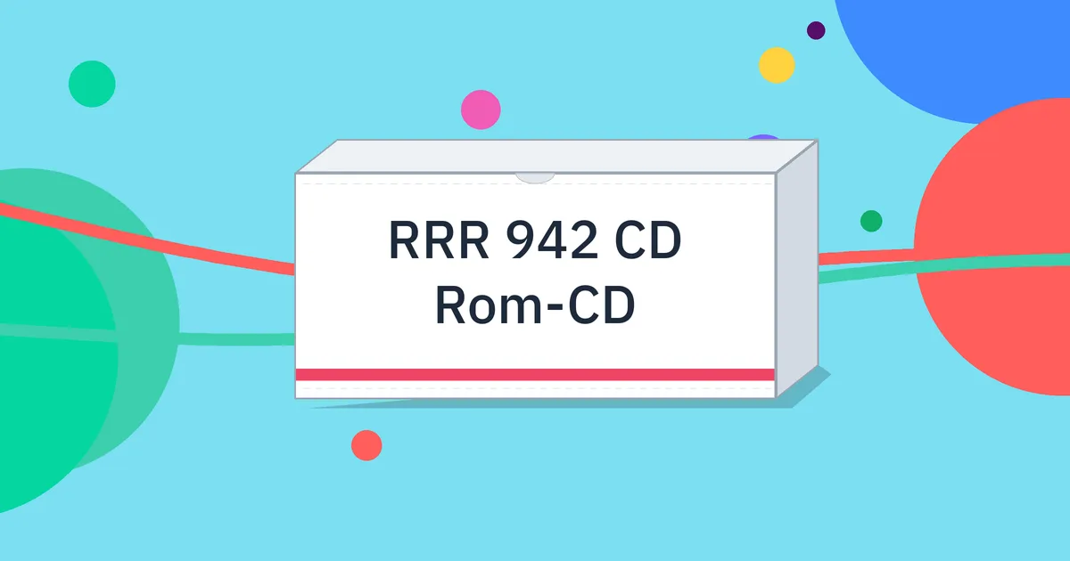 Symbolbild: Packung mit der Aufschrift RRR 942 CD Rom-CD (PZN 05975953) – Verfügbarkeit und Bezug in Apotheken in Frankfurt am Main