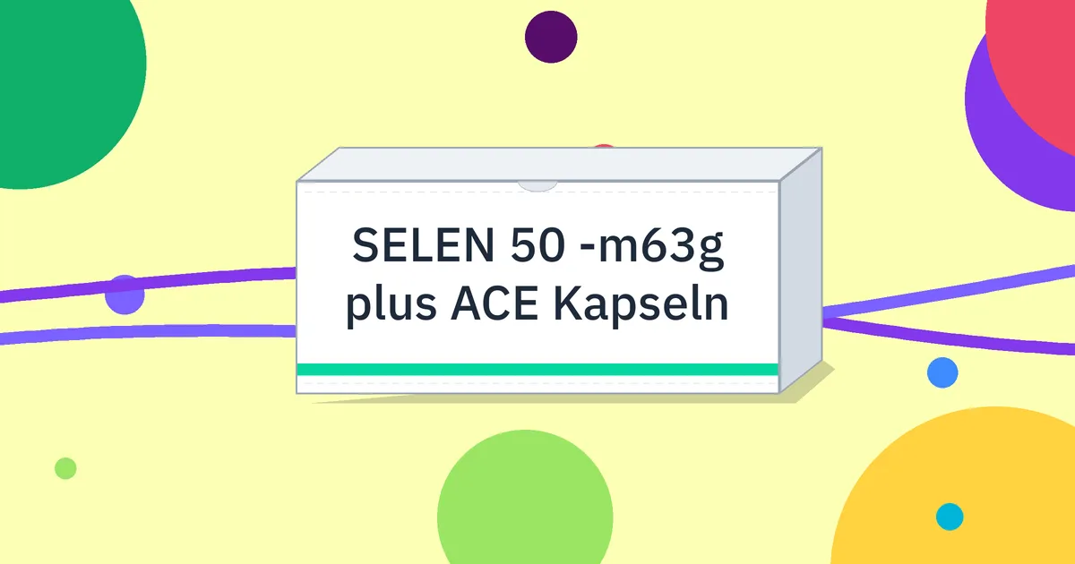 Symbolbild: Packung mit der Aufschrift SELEN 50 -m63g plus ACE Kapseln (PZN 11169311) – Verfügbarkeit und Bezug in Apotheken in Frankfurt am Main