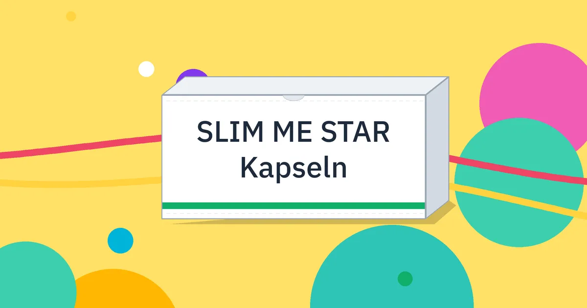Symbolbild: Packung mit der Aufschrift SLIM ME STAR Kapseln (PZN 18881343) – Verfügbarkeit und Bezug in Apotheken in Frankfurt am Main