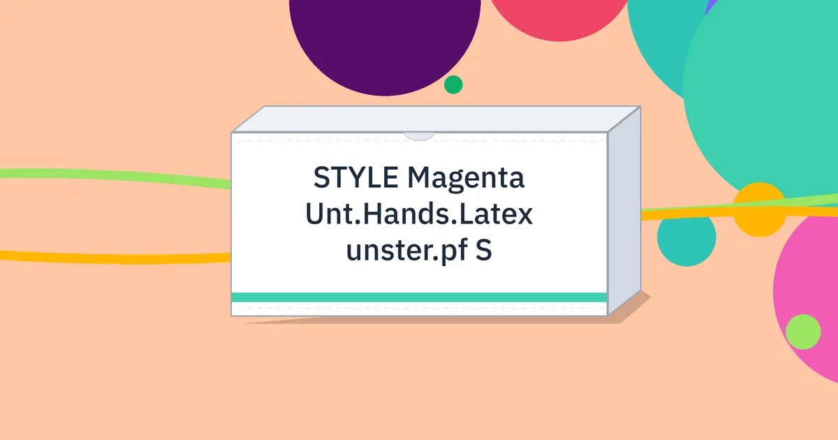 Symbolbild: Packung mit der Aufschrift STYLE Magenta Unt.Hands.Latex unster.pf S (PZN 15566635) – Verfügbarkeit und Bezug in Apotheken in Frankfurt am Main