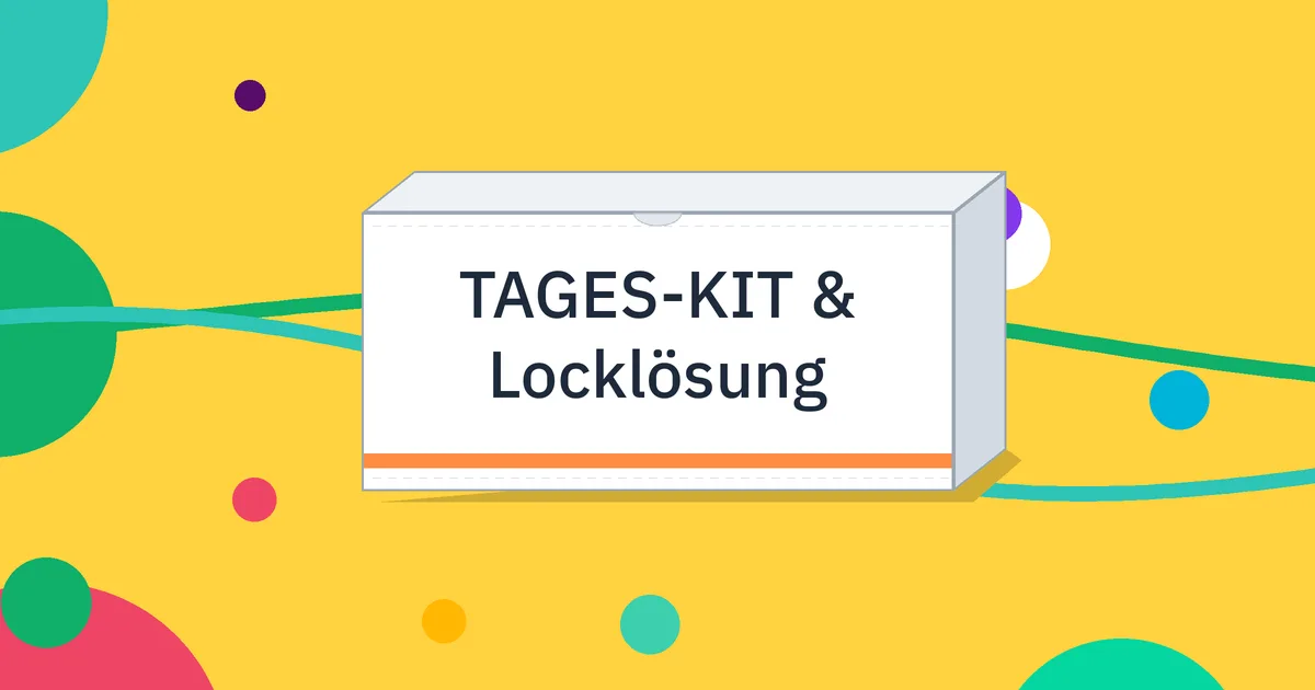 Symbolbild: Packung mit der Aufschrift TAGES-KIT & Locklösung (PZN 20329630) – Verfügbarkeit und Bezug in Apotheken in Frankfurt am Main