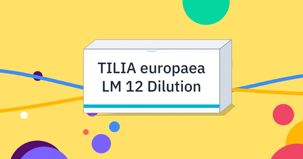 Symbolbild: Packung mit der Aufschrift TILIA europaea LM 12 Dilution (PZN 13223871) – Verfügbarkeit und Bezug in Apotheken in Frankfurt am Main