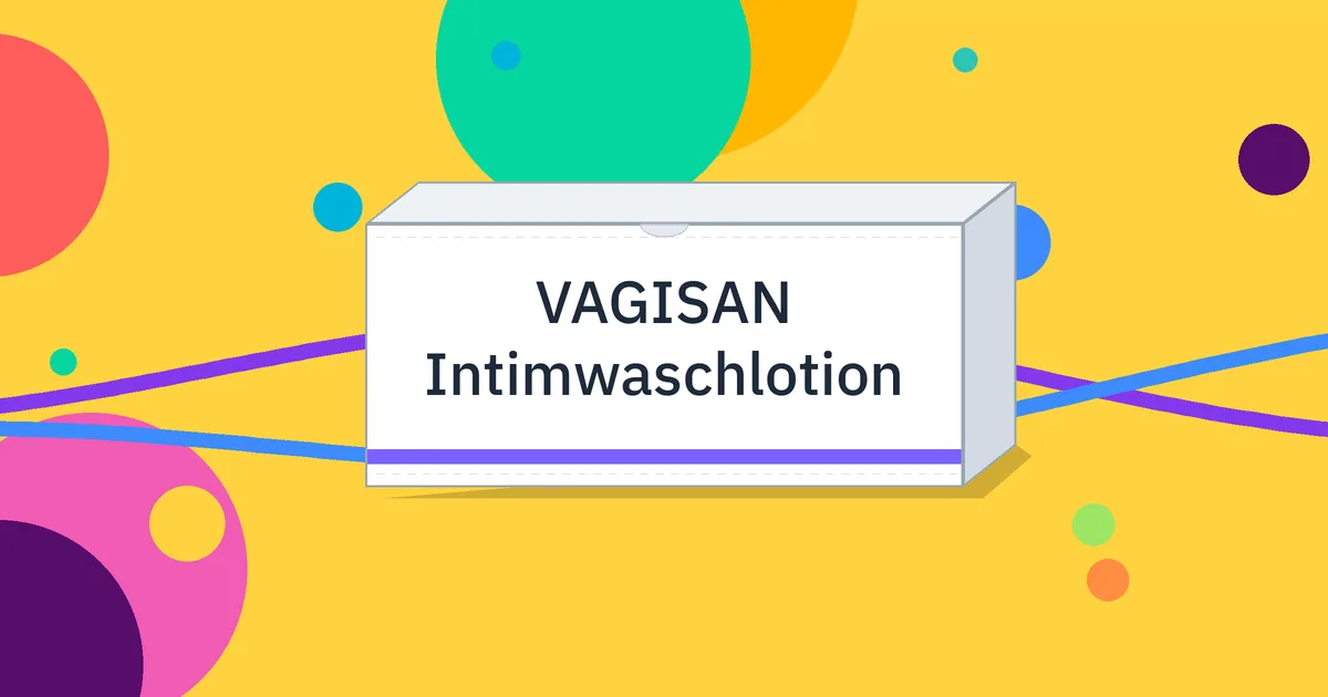 Symbolbild: Packung mit der Aufschrift VAGISAN Intimwaschlotion (PZN 18754538) – Verfügbarkeit und Bezug in Apotheken in Frankfurt am Main