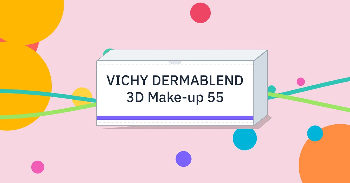 Symbolbild: Packung mit der Aufschrift VICHY DERMABLEND 3D Make-up 55 (PZN 11479916) – Verfügbarkeit und Bezug in Apotheken in Frankfurt am Main