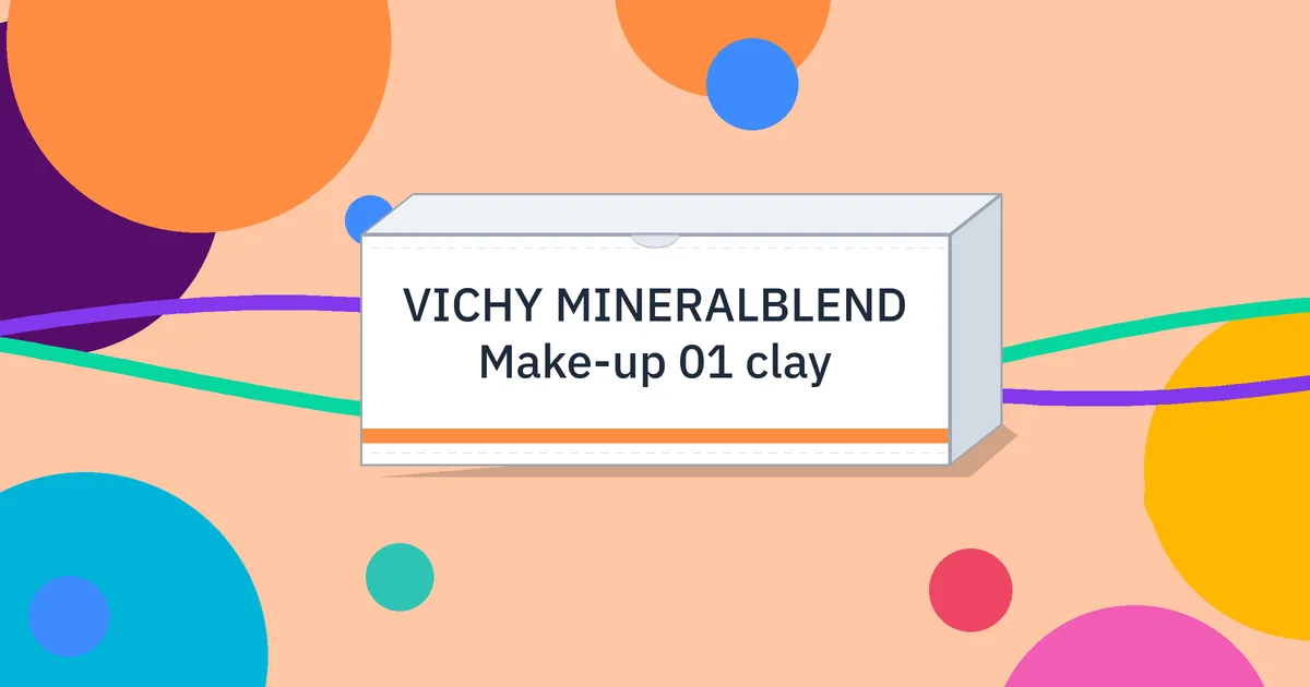 Symbolbild: Packung mit der Aufschrift VICHY MINERALBLEND Make-up 01 clay (PZN 15293427) – Verfügbarkeit und Bezug in Apotheken in Frankfurt am Main