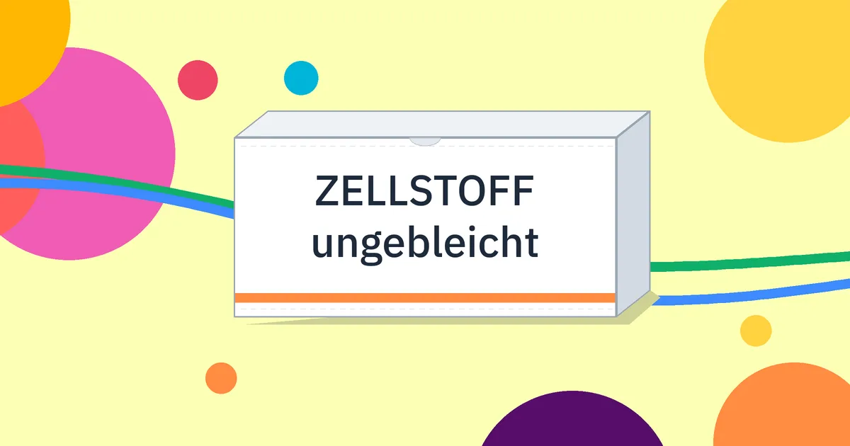 Symbolbild: Packung mit der Aufschrift ZELLSTOFF ungebleicht (PZN 01960535) – Verfügbarkeit und Bezug in Apotheken in Frankfurt am Main