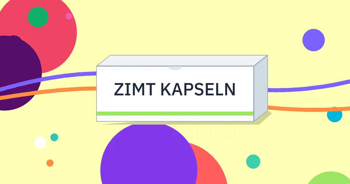 Symbolbild: Packung mit der Aufschrift ZIMT KAPSELN (PZN 10262882) – Verfügbarkeit und Bezug in Apotheken in Frankfurt am Main