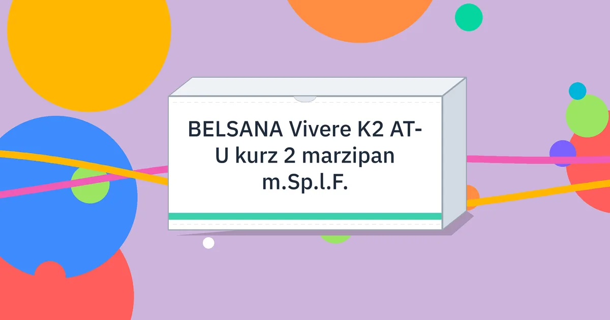 Symbolbild: Packung mit der Aufschrift BELSANA Vivere K2 AT-U kurz 2 marzipan m.Sp.l.F. (PZN 12183589) – Verfügbarkeit und Bezug in Apotheken in Frankfurt am Main