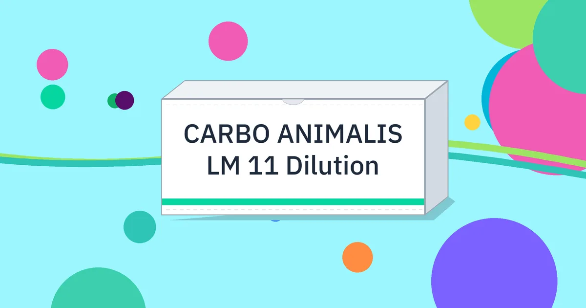 Symbolbild: Packung mit der Aufschrift CARBO ANIMALIS LM 11 Dilution (PZN 12809072) – Verfügbarkeit und Bezug in Apotheken in Frankfurt am Main