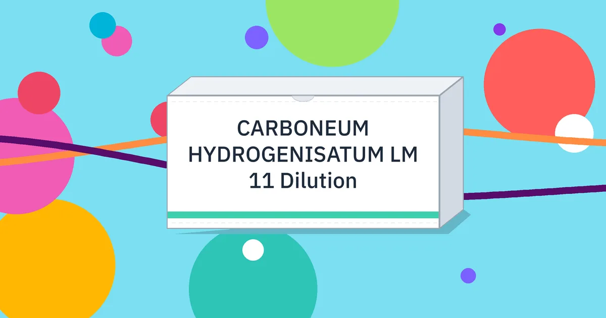 Symbolbild: Packung mit der Aufschrift CARBONEUM HYDROGENISATUM LM 11 Dilution (PZN 13428188) – Verfügbarkeit und Bezug in Apotheken in Frankfurt am Main