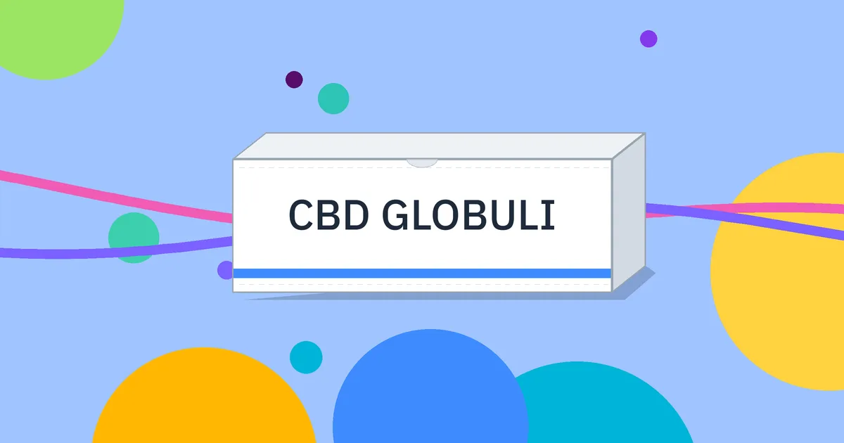 Symbolbild: Packung mit der Aufschrift CBD GLOBULI (PZN 19398850) – Verfügbarkeit und Bezug in Apotheken in Frankfurt am Main