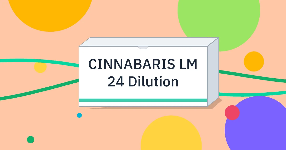 Symbolbild: Packung mit der Aufschrift CINNABARIS LM 24 Dilution (PZN 12820518) – Verfügbarkeit und Bezug in Apotheken in Frankfurt am Main
