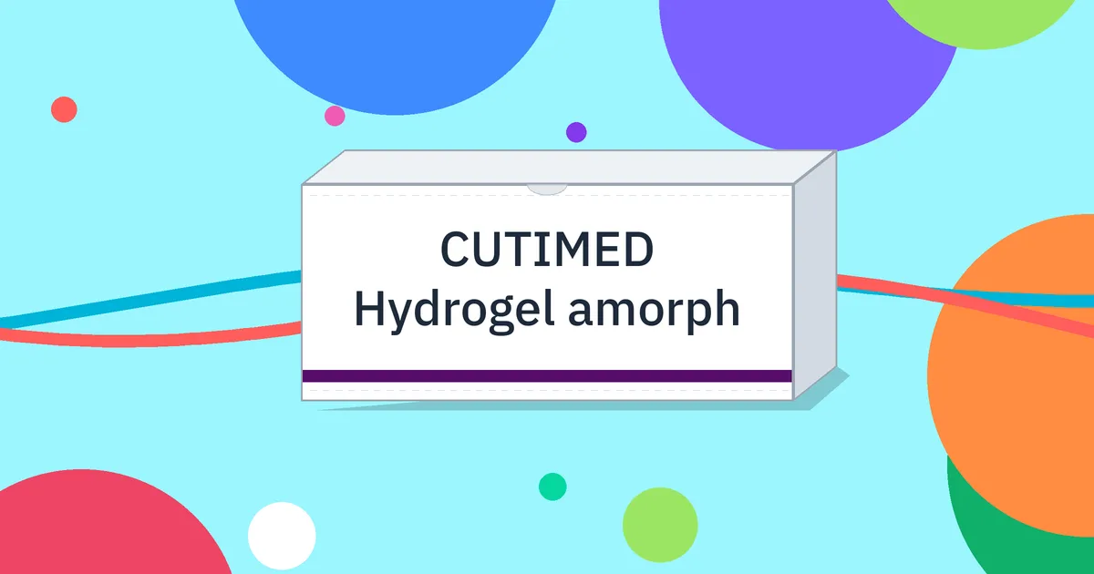 Symbolbild: Packung mit der Aufschrift CUTIMED Hydrogel amorph (PZN 05490167) – Verfügbarkeit und Bezug in Apotheken in Frankfurt am Main