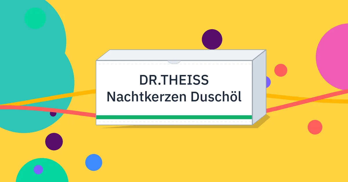 Symbolbild: Packung mit der Aufschrift DR.THEISS Nachtkerzen Duschöl (PZN 01453896) – Verfügbarkeit und Bezug in Apotheken in Frankfurt am Main