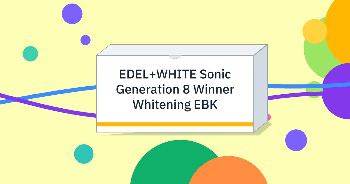 Symbolbild: Packung mit der Aufschrift EDEL+WHITE Sonic Generation 8 Winner Whitening EBK (PZN 17180845) – Verfügbarkeit und Bezug in Apotheken in Frankfurt am Main