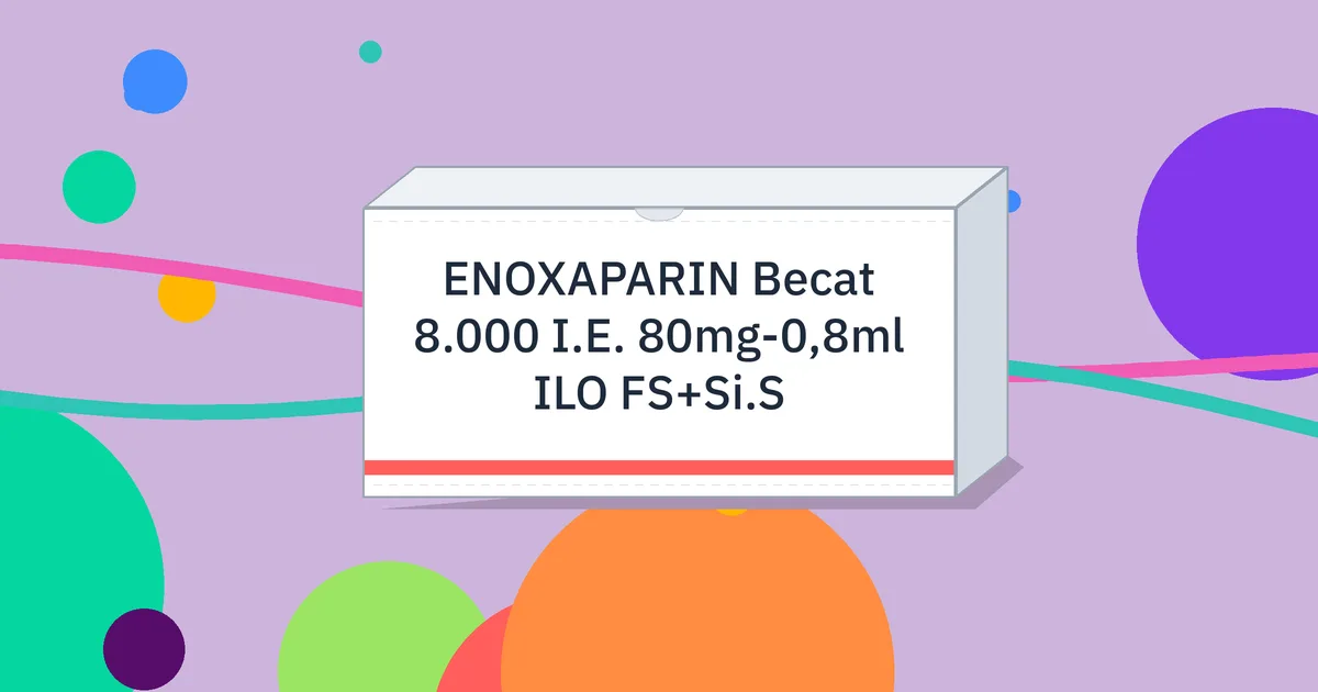 Symbolbild: Packung mit der Aufschrift ENOXAPARIN Becat 8.000 I.E. 80mg-0,8ml ILO FS+Si.S (PZN 16536731) – Verfügbarkeit und Bezug in Apotheken in Frankfurt am Main