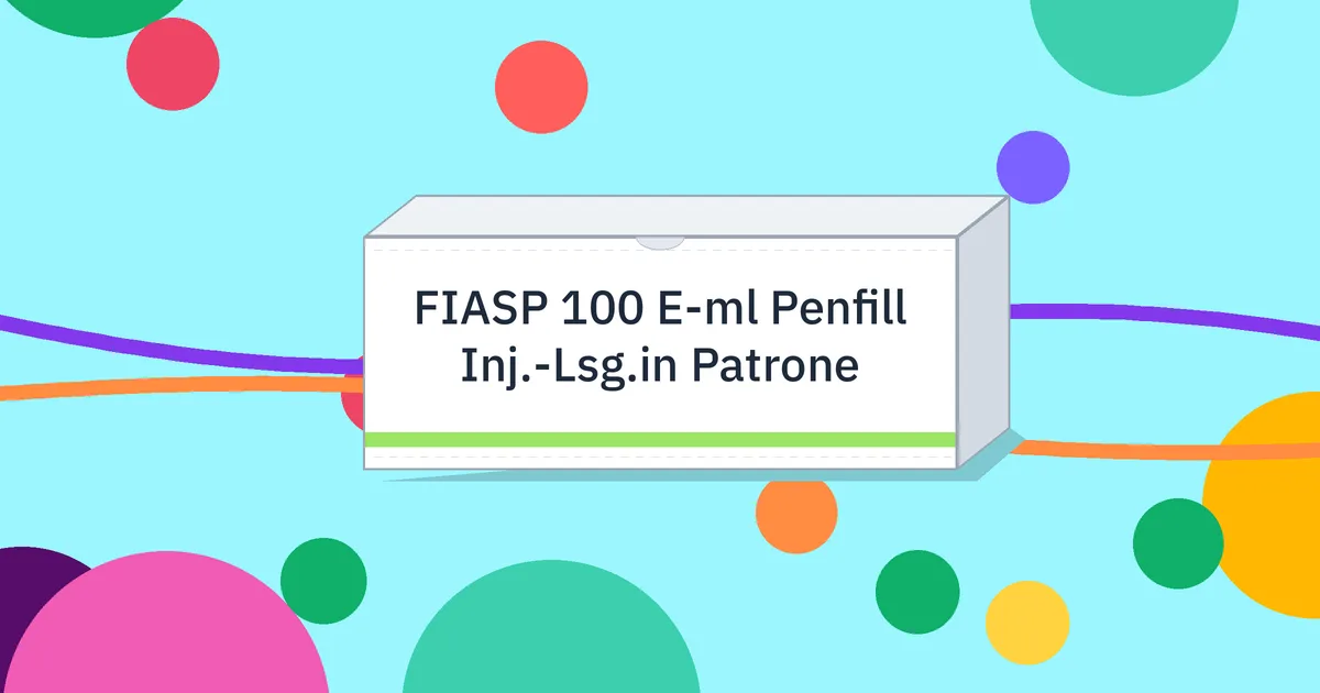 Symbolbild: Packung mit der Aufschrift FIASP 100 E-ml Penfill Inj.-Lsg.in Patrone (PZN 13830051) – Verfügbarkeit und Bezug in Apotheken in Frankfurt am Main