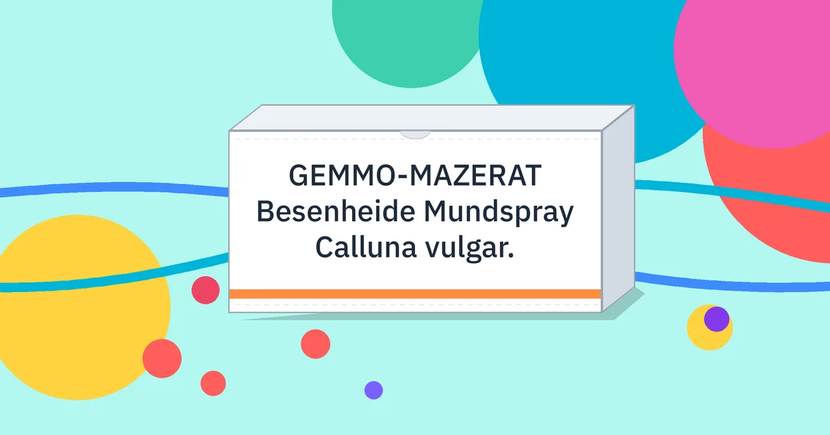 Symbolbild: Packung mit der Aufschrift GEMMO-MAZERAT Besenheide Mundspray Calluna vulgar. (PZN 19842204) – Verfügbarkeit und Bezug in Apotheken in Frankfurt am Main