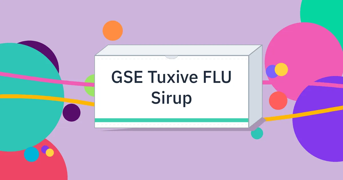 Symbolbild: Packung mit der Aufschrift GSE Tuxive FLU Sirup (PZN 15608026) – Verfügbarkeit und Bezug in Apotheken in Frankfurt am Main