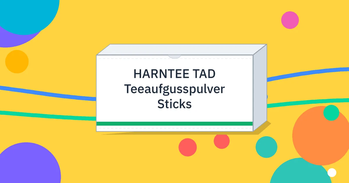 Symbolbild: Packung mit der Aufschrift HARNTEE TAD Teeaufgusspulver Sticks (PZN 18883098) – Verfügbarkeit und Bezug in Apotheken in Frankfurt am Main