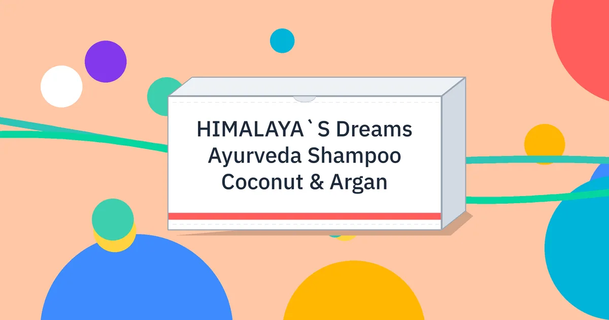 Symbolbild: Packung mit der Aufschrift HIMALAYA`S Dreams Ayurveda Shampoo Coconut & Argan (PZN 18204447) – Verfügbarkeit und Bezug in Apotheken in Frankfurt am Main