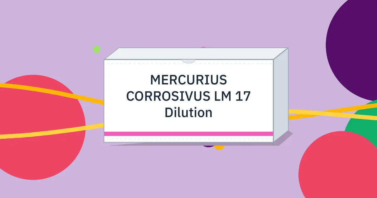 Symbolbild: Packung mit der Aufschrift MERCURIUS CORROSIVUS LM 17 Dilution (PZN 12950008) – Verfügbarkeit und Bezug in Apotheken in Frankfurt am Main
