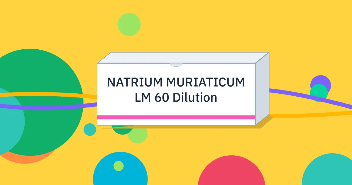 Symbolbild: Packung mit der Aufschrift NATRIUM MURIATICUM LM 60 Dilution (PZN 07541271) – Verfügbarkeit und Bezug in Apotheken in Frankfurt am Main