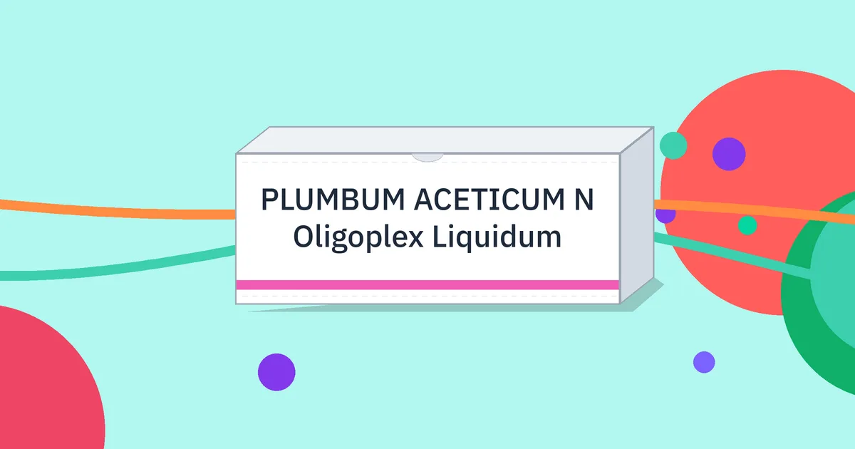 Symbolbild: Packung mit der Aufschrift PLUMBUM ACETICUM N Oligoplex Liquidum (PZN 03669815) – Verfügbarkeit und Bezug in Apotheken in Frankfurt am Main