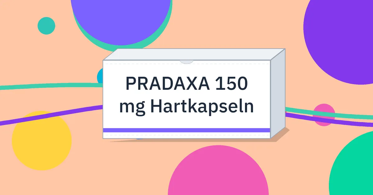 Symbolbild: Packung mit der Aufschrift PRADAXA 150 mg Hartkapseln (PZN 12146424) – Verfügbarkeit und Bezug in Apotheken in Frankfurt am Main