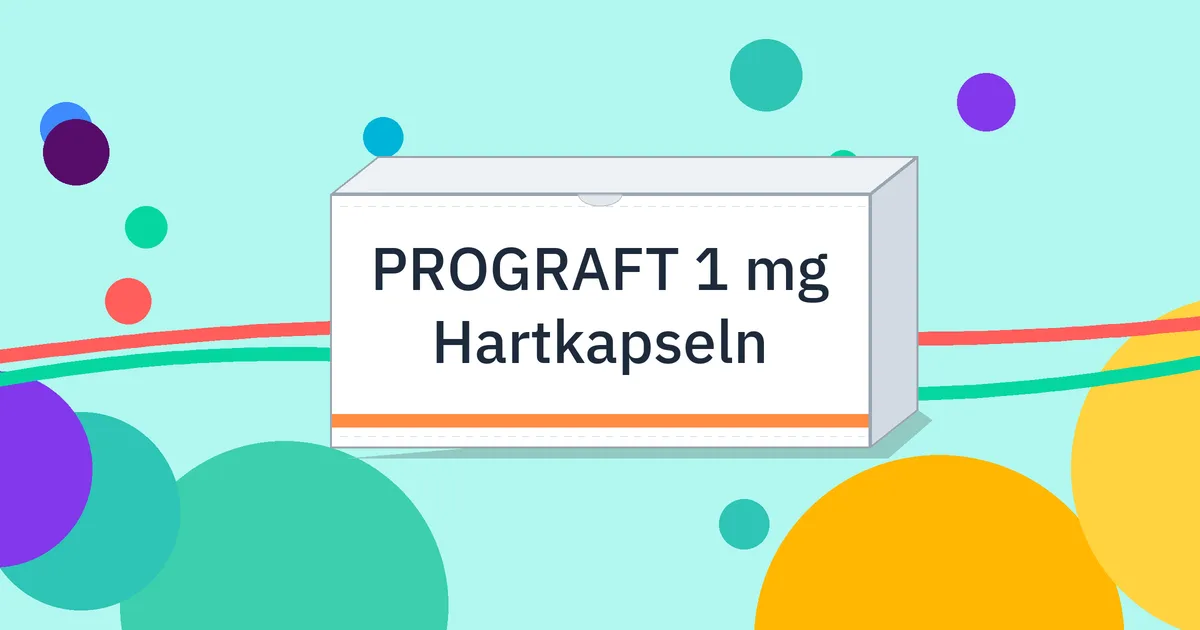 Symbolbild: Packung mit der Aufschrift PROGRAFT 1 mg Hartkapseln (PZN 20086191) – Verfügbarkeit und Bezug in Apotheken in Frankfurt am Main