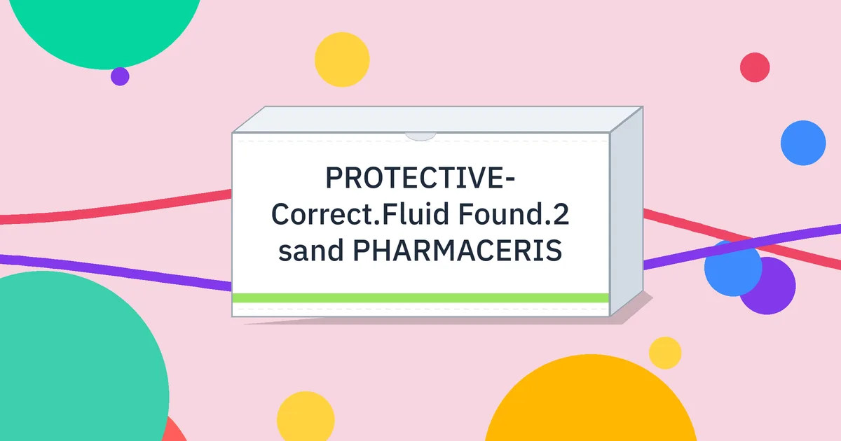 Symbolbild: Packung mit der Aufschrift PROTECTIVE-Correct.Fluid Found.2 sand PHARMACERIS (PZN 16390902) – Verfügbarkeit und Bezug in Apotheken in Frankfurt am Main