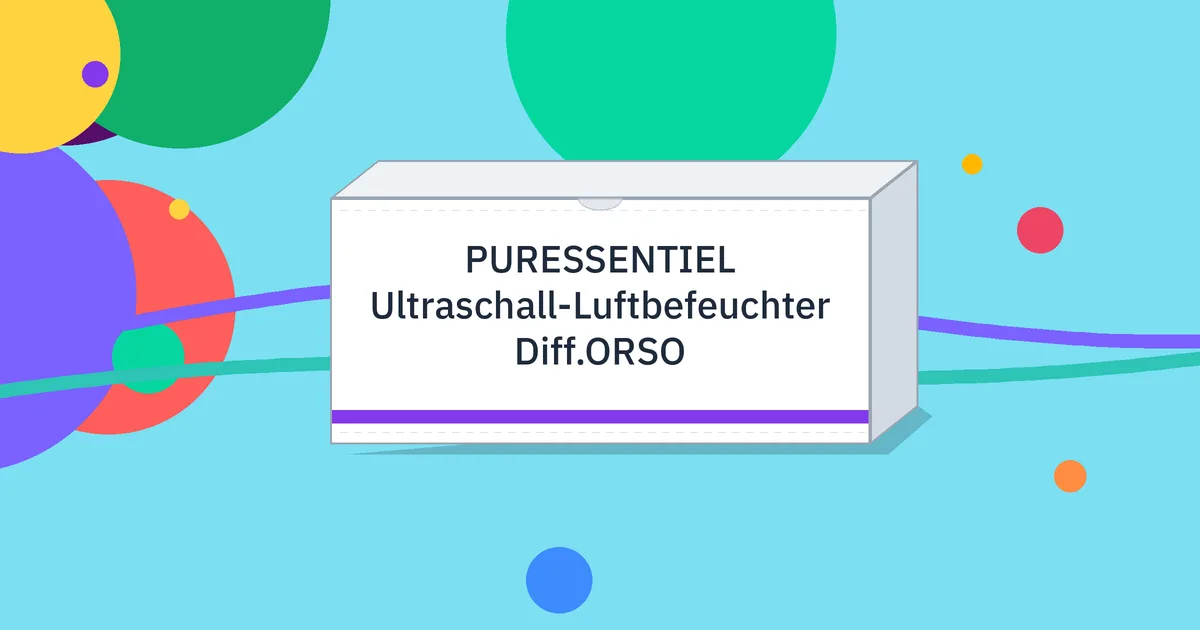 Symbolbild: Packung mit der Aufschrift PURESSENTIEL Ultraschall-Luftbefeuchter Diff.ORSO (PZN 18705221) – Verfügbarkeit und Bezug in Apotheken in Frankfurt am Main