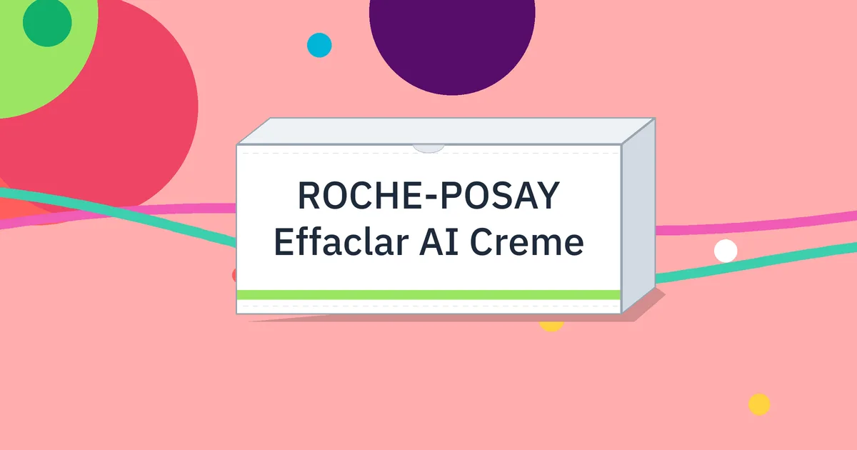 Symbolbild: Packung mit der Aufschrift ROCHE-POSAY Effaclar AI Creme (PZN 15245196) – Verfügbarkeit und Bezug in Apotheken in Frankfurt am Main