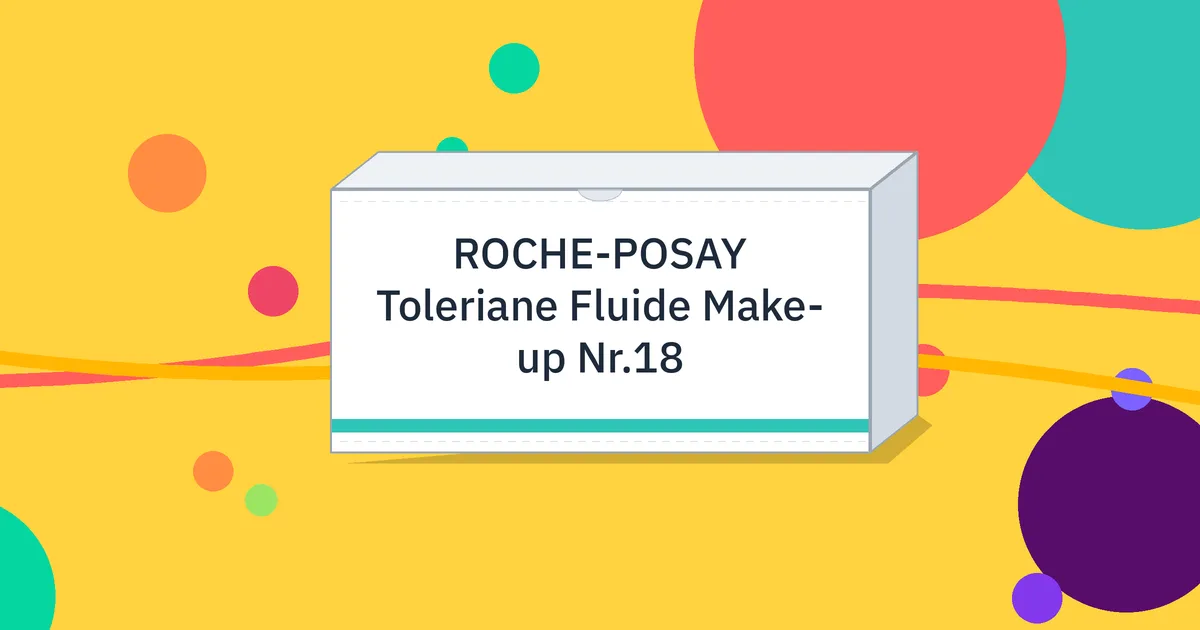 Symbolbild: Packung mit der Aufschrift ROCHE-POSAY Toleriane Fluide Make-up Nr.18 (PZN 18330169) – Verfügbarkeit und Bezug in Apotheken in Frankfurt am Main