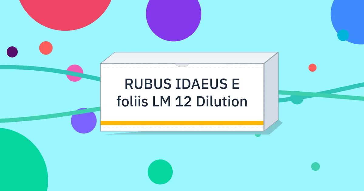 Symbolbild: Packung mit der Aufschrift RUBUS IDAEUS E foliis LM 12 Dilution (PZN 13681645) – Verfügbarkeit und Bezug in Apotheken in Frankfurt am Main