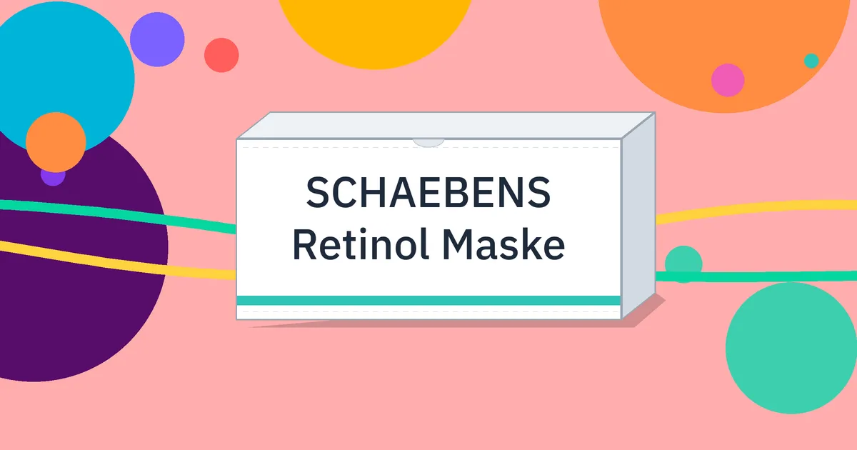 Symbolbild: Packung mit der Aufschrift SCHAEBENS Retinol Maske (PZN 19973550) – Verfügbarkeit und Bezug in Apotheken in Frankfurt am Main