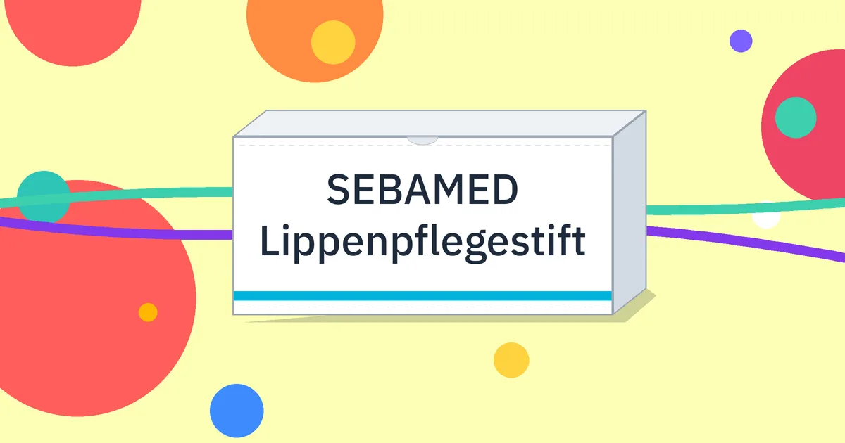 Symbolbild: Packung mit der Aufschrift SEBAMED Lippenpflegestift (PZN 00272483) – Verfügbarkeit und Bezug in Apotheken in Frankfurt am Main