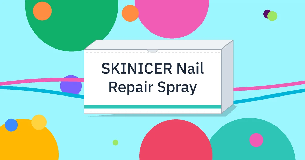 Symbolbild: Packung mit der Aufschrift SKINICER Nail Repair Spray (PZN 18267809) – Verfügbarkeit und Bezug in Apotheken in Frankfurt am Main