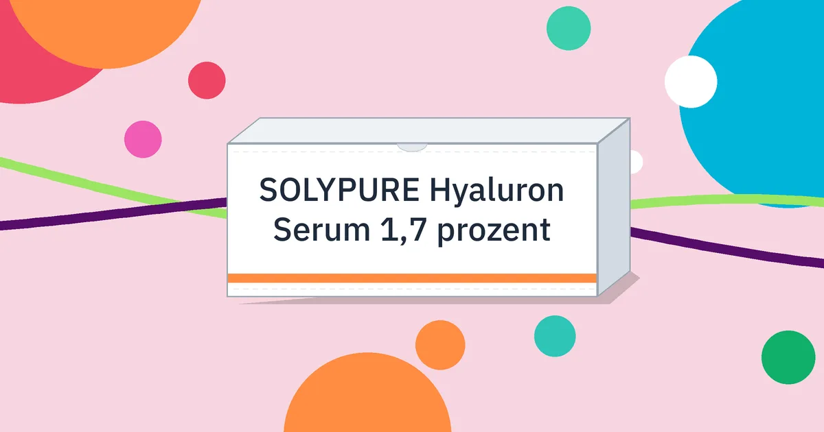 Symbolbild: Packung mit der Aufschrift SOLYPURE Hyaluron Serum 1,7 prozent (PZN 19995675) – Verfügbarkeit und Bezug in Apotheken in Frankfurt am Main