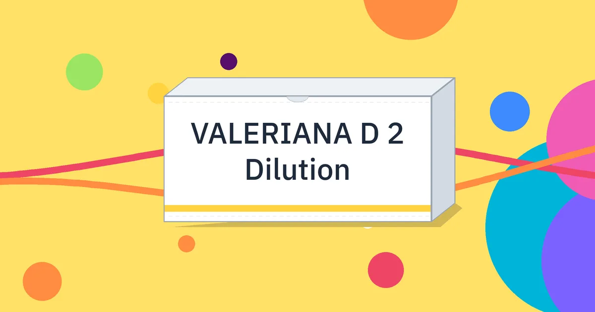 Symbolbild: Packung mit der Aufschrift VALERIANA D 2 Dilution (PZN 02108109) – Verfügbarkeit und Bezug in Apotheken in Frankfurt am Main