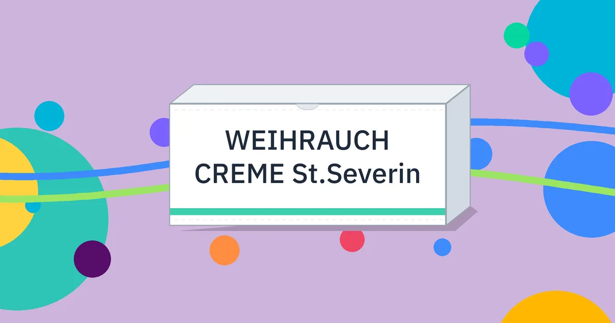 Symbolbild: Packung mit der Aufschrift WEIHRAUCH CREME St.Severin (PZN 16234964) – Verfügbarkeit und Bezug in Apotheken in Frankfurt am Main