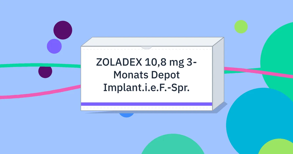 Symbolbild: Packung mit der Aufschrift ZOLADEX 10,8 mg 3-Monats Depot Implant.i.e.F.-Spr. (PZN 09902448) – Verfügbarkeit und Bezug in Apotheken in Frankfurt am Main