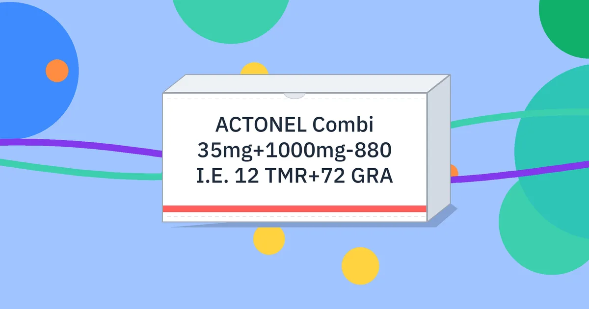 Symbolbild: Packung mit der Aufschrift ACTONEL Combi 35mg+1000mg-880 I.E. 12 TMR+72 GRA (PZN 17963524) – Verfügbarkeit und Bezug in Apotheken in Frankfurt am Main