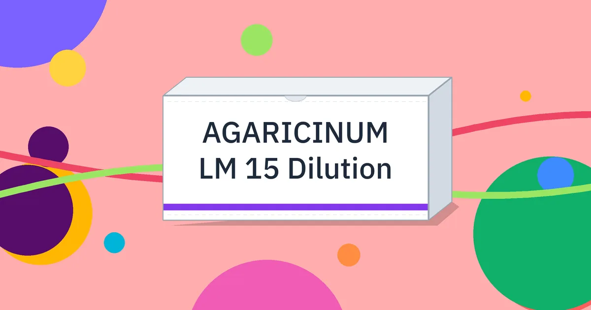 Symbolbild: Packung mit der Aufschrift AGARICINUM LM 15 Dilution (PZN 13302984) – Verfügbarkeit und Bezug in Apotheken in Frankfurt am Main